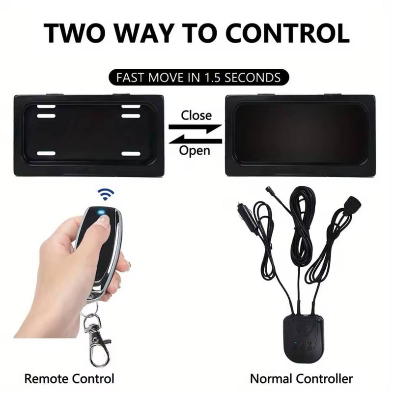 Phantom Stealth Shutter License Plate Cover – PhantomPlates