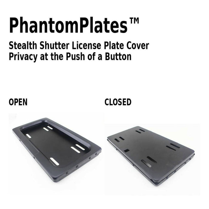 Phantom Stealth Shutter License Plate Cover – PhantomPlates